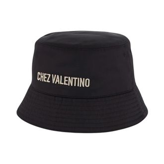 Valentino Garavani Chez Valentino Bucket Hat - - Accessories - Herren - Schwarzk - 59 CM