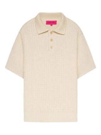 The Elder Statesman t-shirt boutonné - Tons neutres