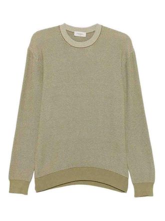 PIACENZA 1733 Pull Col Rond - Vert Clair
