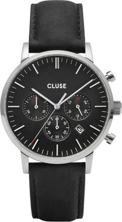 Cluse Cluse, Femme, Accessoires, Gris, Taille: ONE Size Montre Chrono Aravis