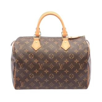 Louis Vuitton Sac &agrave; main Speedy 30 Pre-owned - Femme - Pre-owned - Brun - Taille: ONE Size