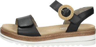 Remonte Femme, Chaussures, Noir, Taille: 42 EU Sandalen Plat