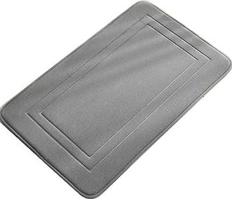 Generic Tapis de Douche antid&eacute;rapant Tapis de Salle de Bain Absorbant leau Bain en Mousse &agrave; m&eacute;moire de Forme Ultra Doux Absorbant &agrave; s&eacute;chage Rapide pour Baigno
