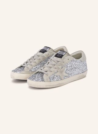 Golden Goose Sneaker Super-Star silber