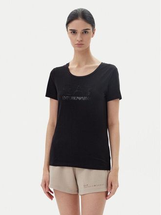 Emporio Armani T-Shirt 7W000094 AF10373 UC001 Schwarz Slim Fit