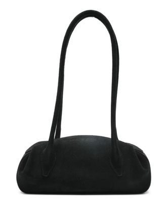 Yuzefi mini Oyster suede tote bag - Schwarz