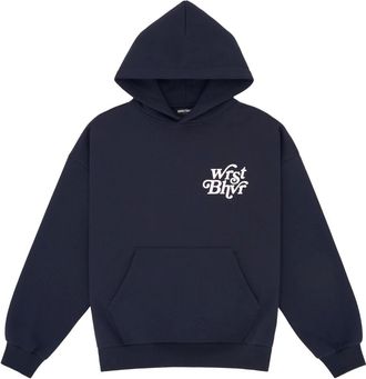 Worst Behavior Wrstbhvr, Femme, Sweatshirts et sweats &agrave; capuche, Bleu, Taille: 36 FR Reen V2 Sweat &agrave; capuche