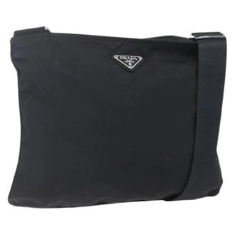 Prada Pre-owned Nylon Cross Body Bag - - Pre-owned - Damen - Schwarzk - ONE SIZE
