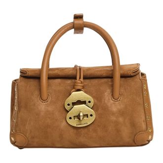 Zanellato Dotta Zashmere Baby Tote Bag - - Bags - Damen - Braun - ONE SIZE
