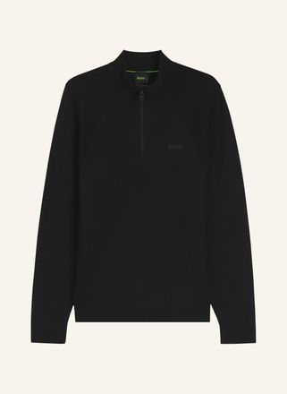 HUGO BOSS Pullover Kn_Momentum-Lite Mz Regular Fit schwarz