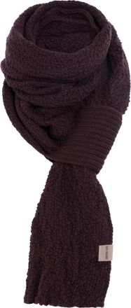 Knit Factory Haze Schal - Strickschal für Damen und Herren - Bequemer Schal mit Wolle - Schal mit einfacher Schlaufe - Winterschal - Hochwertige Qualität - Midnigh