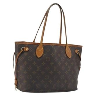 Louis Vuitton Sac cabas Monogram en toile Pre-owned - Femme - Pre-owned - Brun - Taille: ONE Size