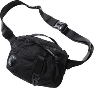 C.P. Company C.p. Company, unisex, Sacs, Noir, Taille: ONE Size Nylon B Lens Waistbag