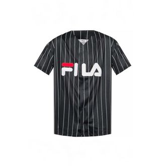 Fila Dawn Baseball Tee Besticktes Logo - - Sport - Herren - Schwarzk - S