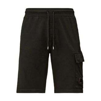 C.P. Company C.p. Company, Homme, Shorts, Noir, Taille: M Light Fleece Lens Shorts