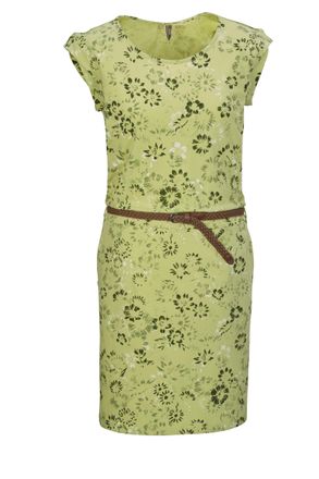 G.I.G.A. DX Damen GS 43 WMN DRSS Kleid mit Gürtel/Sommerkleid, helles frühlingsgrün, 40