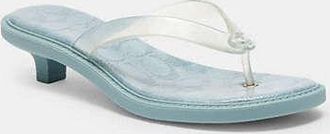 Coach Jelly Zehensandale Aus Signature