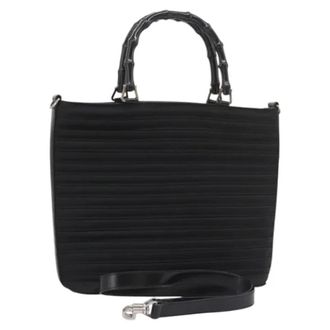 Gucci Pre-owned Toile sacs-gucci - Femme - Pre-owned - Noir - Taille: ONE Size