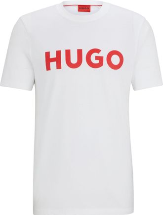 HUGO BOSS Herren dolive T Shirt, New - White100, XL EU