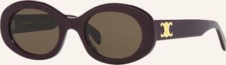 Celine Celine Sonnenbrille cl000430 Triomphe lila