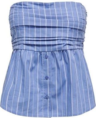 Only Onlesie Life Bandeau Top Ptm, Bonnet Bleu, S Femmes