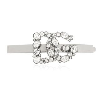 Dolce & Gabbana Haarspange mit Logo-Verzierung - - Accessories - Damen - Grau - ONE SIZE