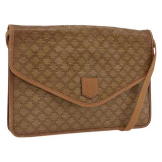 Celine Sac bandouli&egrave;re vintage Pre-owned - Femme - Pre-owned - Brun - Taille: ONE Size