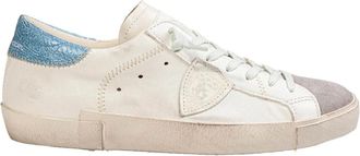 Philippe Model Homme, Chaussures, Blanc, Taille: 44 EU Prsx Low Baskets