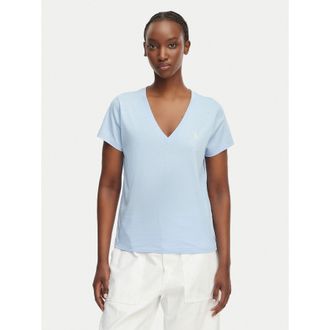 Polo Ralph Lauren T-Shirt 211B14611001 Hellblau Straight Fit