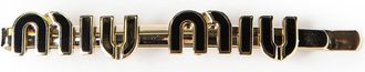 Miu Miu Enamelled Metal Hair Clip