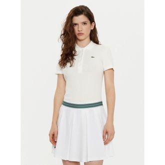 Lacoste Poloshirt DF5377 &Eacute;cru Slim Fit