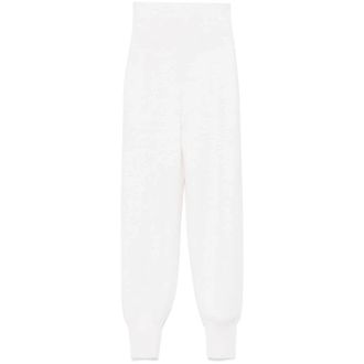Chlo&eacute; Wollstrickhose - - Trousers - Damen - Wei&szlig; - M