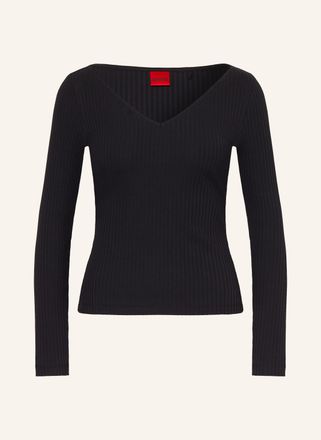 HUGO BOSS Hugo Longsleeve Dumille schwarz