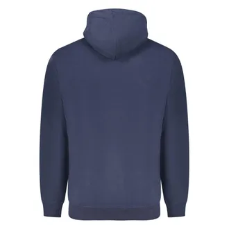 Tommy Hilfiger Logo-Print Hooded Sweatshirt - Navy