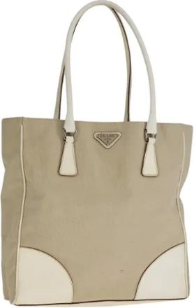 Prada Damen, Pre-Owned, Beige, ONE SIZEGröße