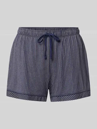s.Oliver Red Label Loose Fit Pyjama-Shorts mit Streifenmuster