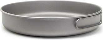 Lixada Camping-Kochgeschirr-Set, Titan-Kochgeschirr-Set, Pfanne, Bratpfanne, Tasse und Edelstahl-Tasse, mit klappbarem Griff für das Kochen im Freien (Option