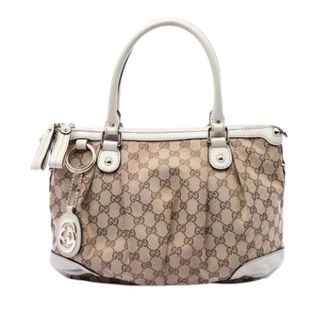 Gucci Sac Sukey Pre-owned - Femme - Pre-owned - Beige - Taille: ONE Size
