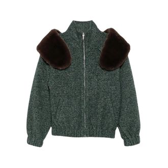 Shushu/Tong Baumwoll-Twill-Mantel - - Jackets - Damen - Gr&uuml;n - 2XS