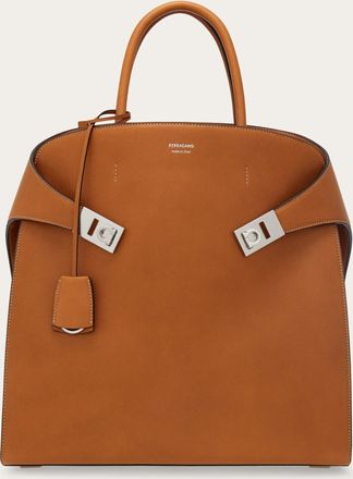 Ferragamo Herren Hug Totebag Braun