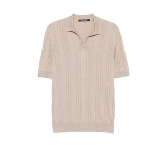 Tagliatore Darnel Polo - - Tops - Herren - Beige - XL