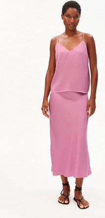 Armedangels Blusentop SATIN SPAGHETTI Naia Renew Mix Regular Fit