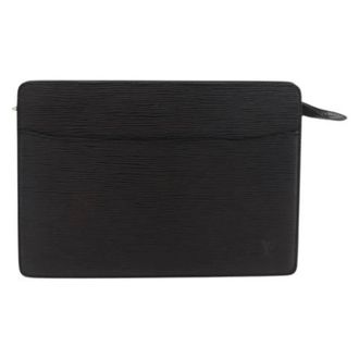 Louis Vuitton Sac pochette vintage doccasion - Femme - Pre-owned - Noir - Taille: ONE Size