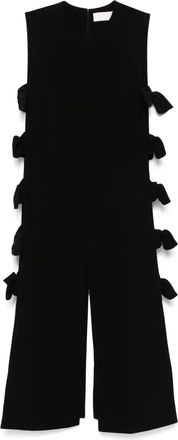 Racil Maxikleid aus Krepp - Schwarz