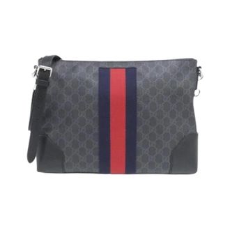 Gucci Sac bandouli&egrave;re vintage en toile Pre-owned - Femme - Pre-owned - Noir - Taille: ONE Size
