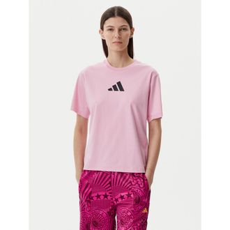 adidas T-Shirt Z.N.E. JC5401 Rosa Regular Fit