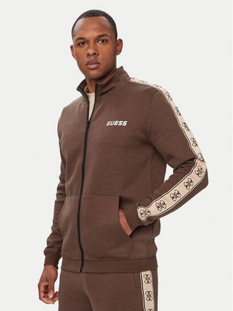 Guess Sweatshirt Z2YQ10 KB3P2 Dunkelbraun Regular Fit