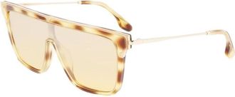 Victoria Beckham Femme, Accessoires, Brun, Taille: ONE Size Lunettes de soleil &agrave; monture en ac&eacute;tate avec verres teint&eacute;s