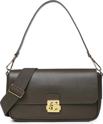 Coccinelle Schultertasche - Taupe