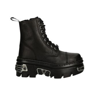 New Rock Femme, Chaussures, Noir, Taille: 37 EU Bottes &agrave; cheville